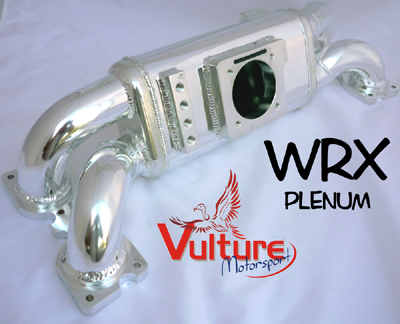 New Subaru Wrx/sti 02-06 Ej20 Polished Intake Manifold Plenum - For ...